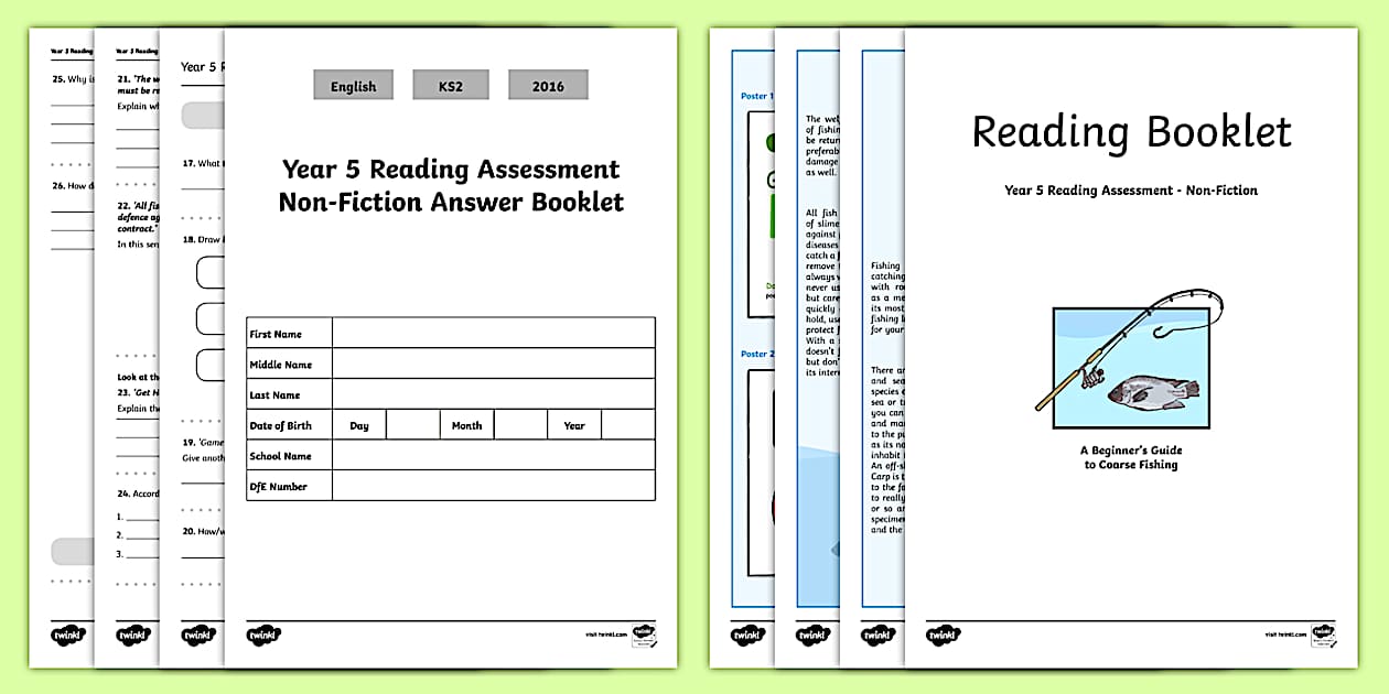 Year 5 Term 2 Non-Fiction Reading Assessment (teacher made)