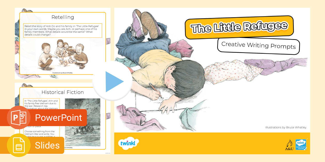 The Little Refugee - Creative Writing Prompts (teacher made)