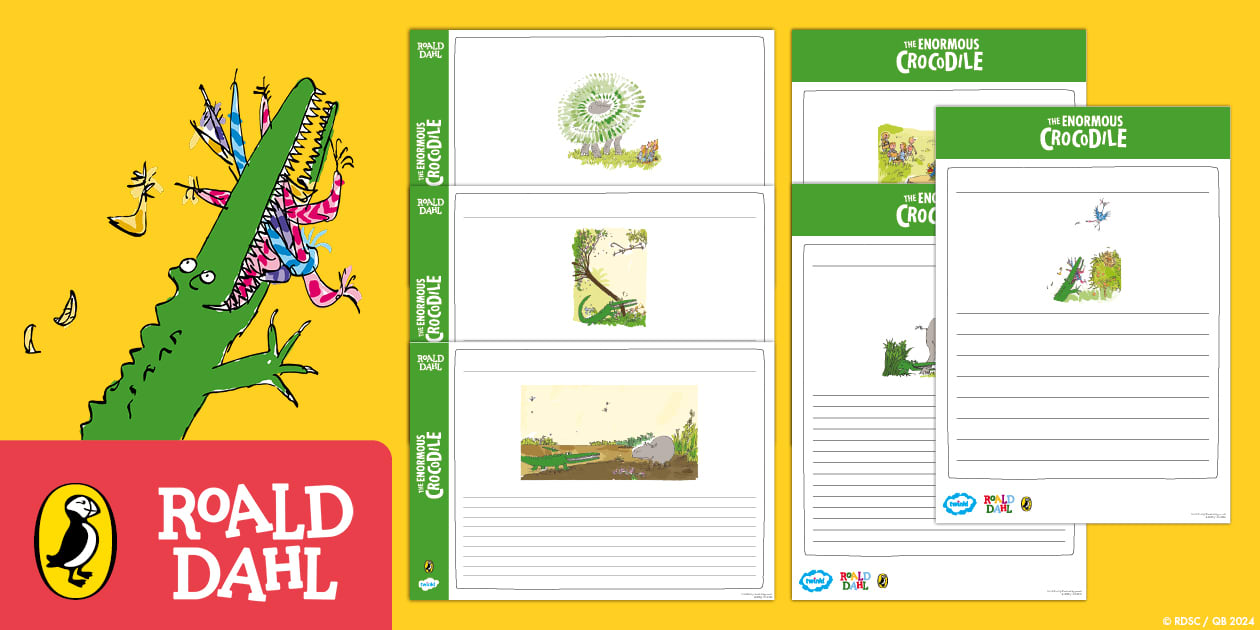 FREE! - The Enormous Crocodile: Writing Frames - Twinkl