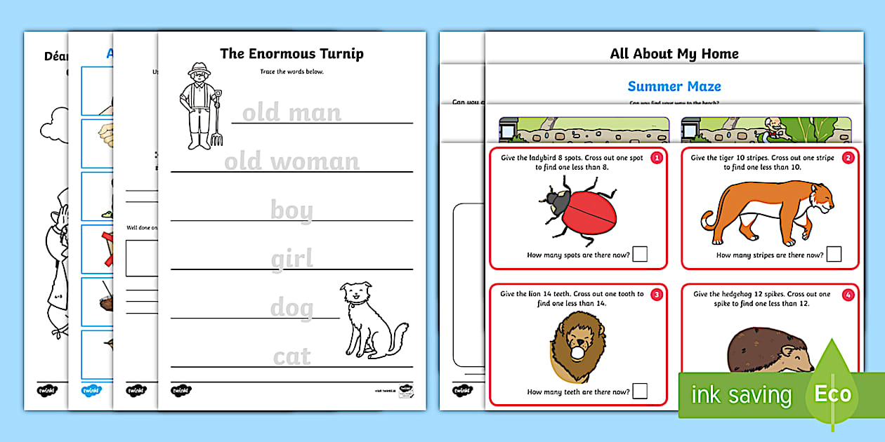 Senior Infants Class Pack A (Teacher-Made) - Twinkl