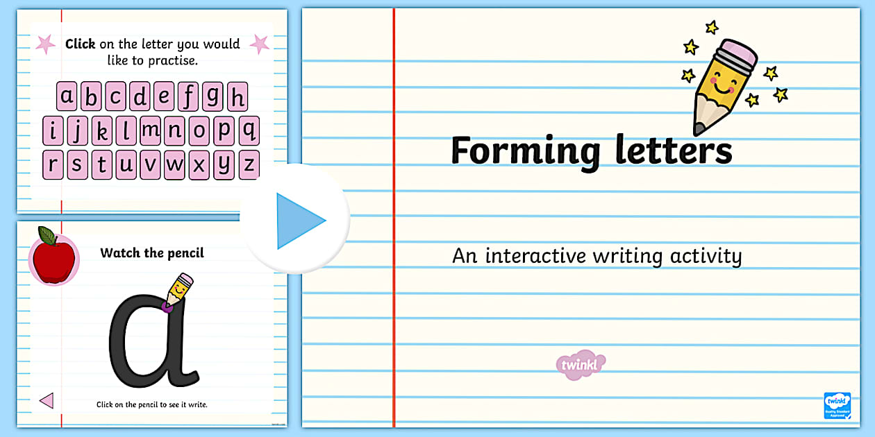 NSW Letter Formation PowerPoint (teacher made) - Twinkl