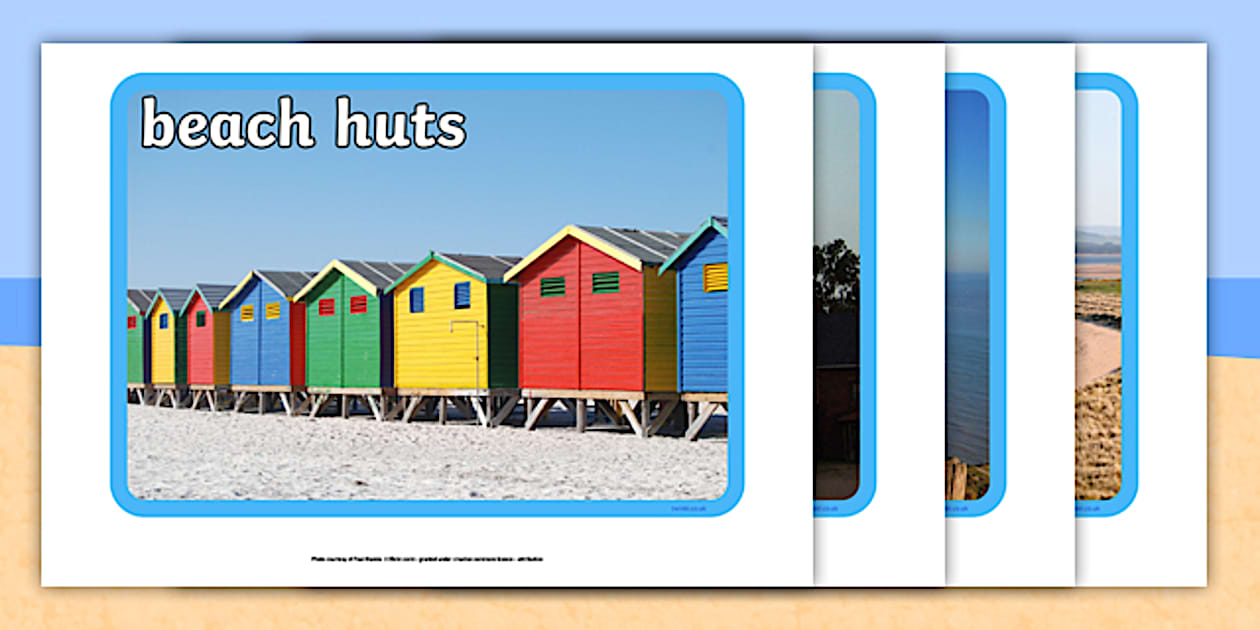 Seaside Display Photos - Fun Seaside Pictures (teacher made)