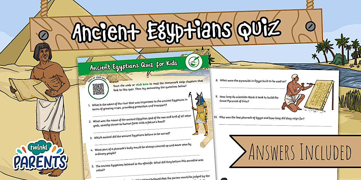Ancient Egypt Quiz for Kids