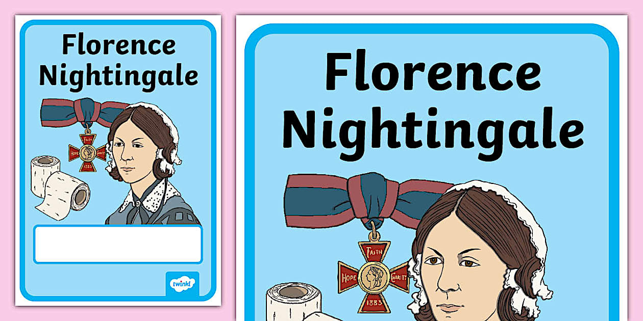 Florence Nightingale Book Cover (teacher made) - Twinkl