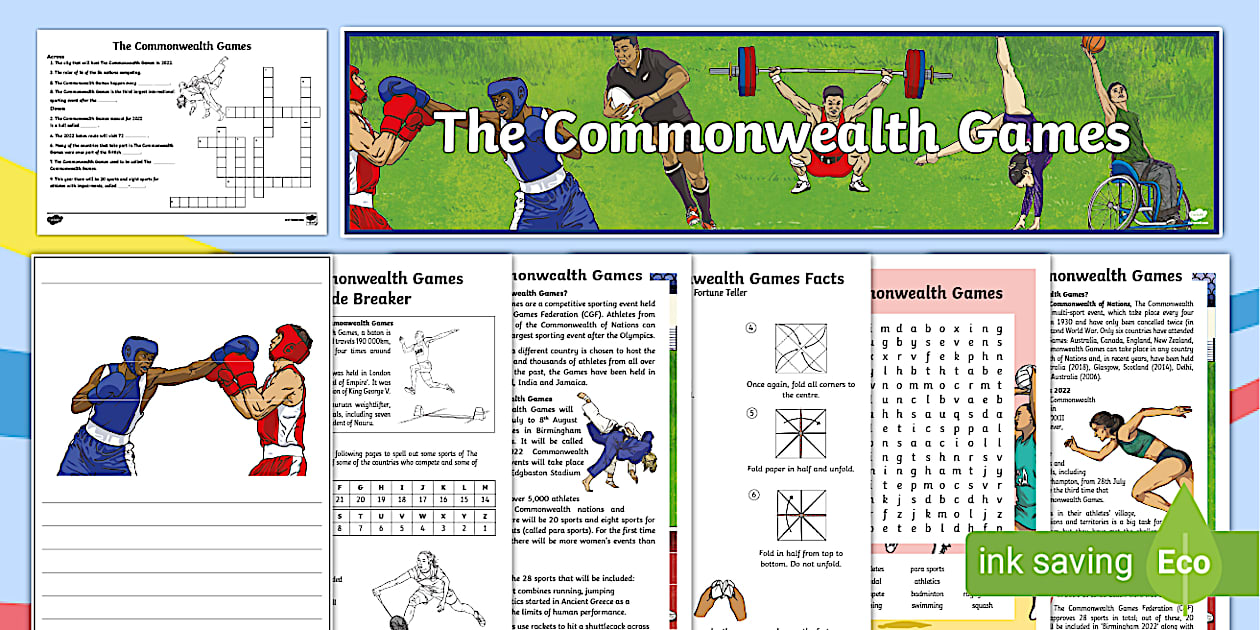 KS2 The Commonwealth Games Resource Pack