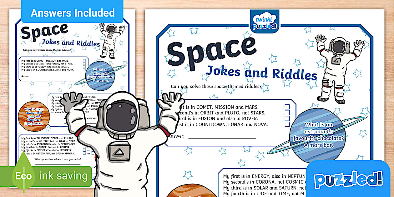 Fun Space Jokes and Riddles | Twinkl | National Space Day