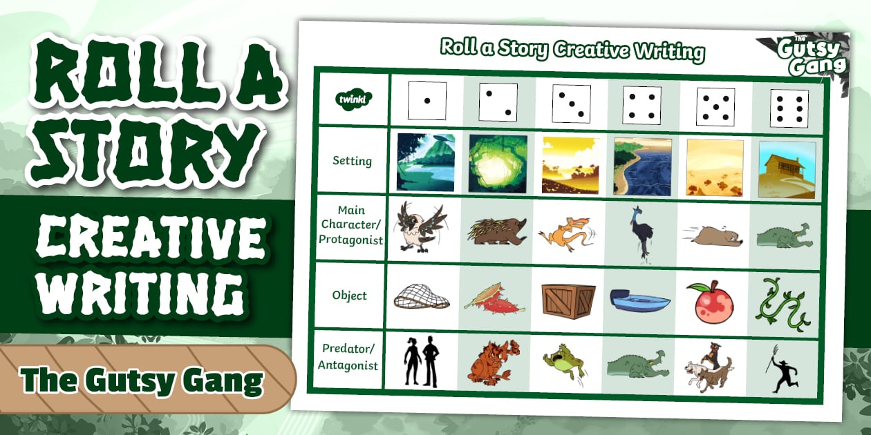 The Gutsy Gang Book Series – Roll a Story Creative Writing