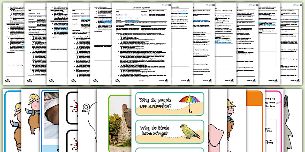 EYFS Three Little Pigs Planning & Resource Pack (Ages 3-4)