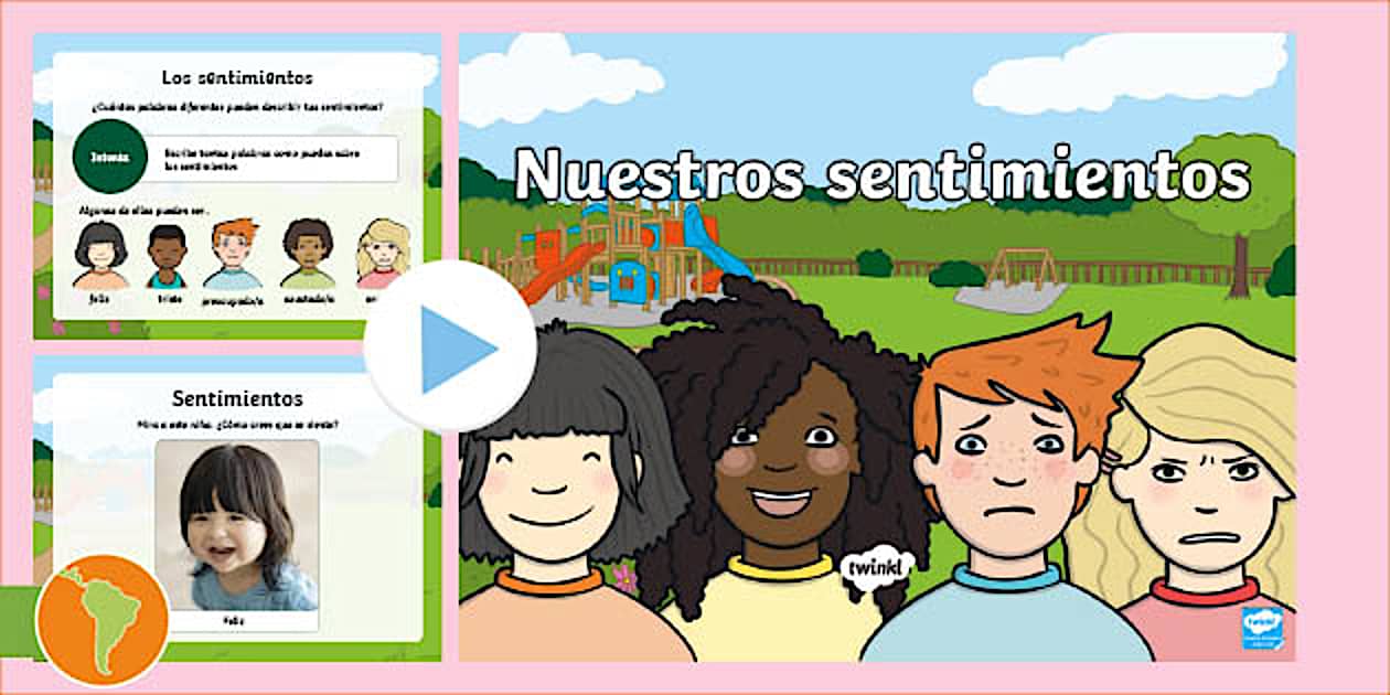 Actividad: PPT sobre las emociones para niños - Twinkl
