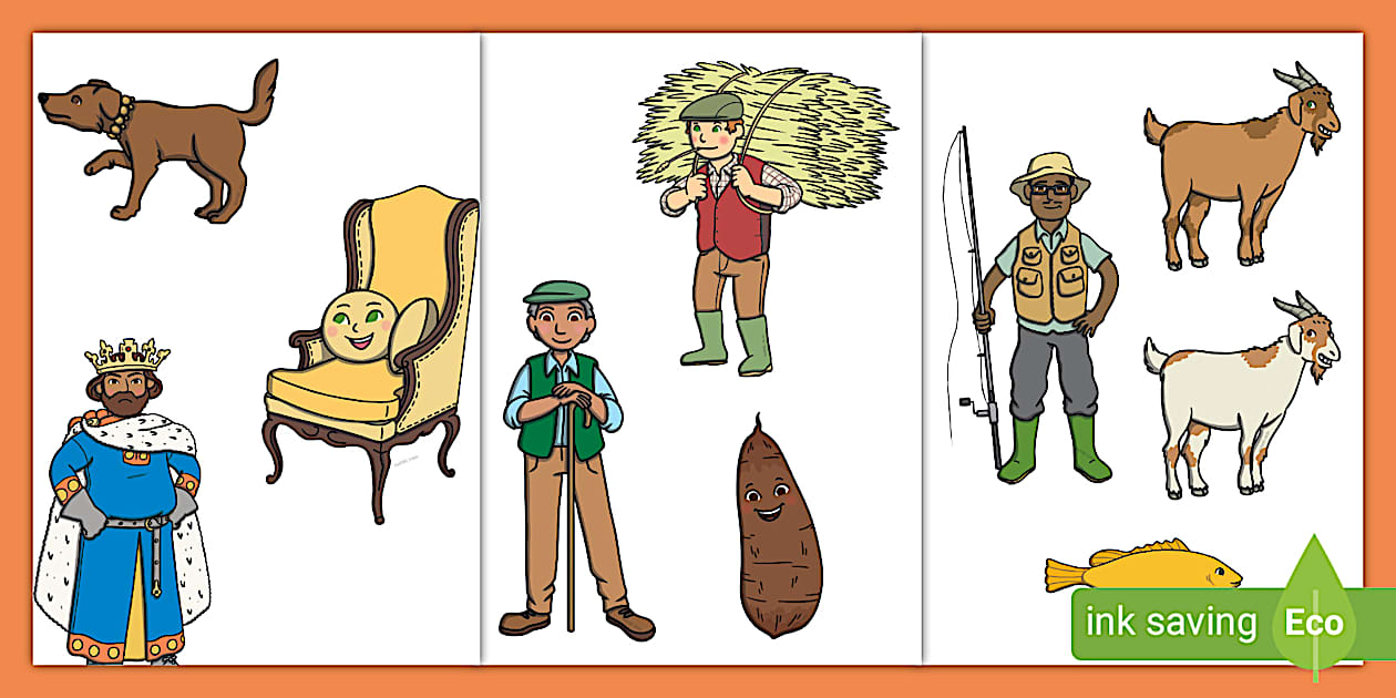 The Yam That Spoke Stick Puppets (Teacher-Made) - Twinkl