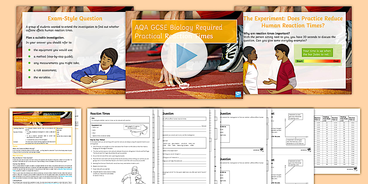 Required Practical Investigation: Reaction Times | Beyond