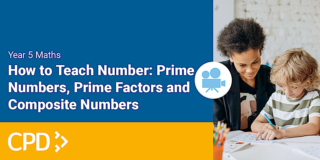 Prime Numbers, Prime Factors & Composite Numbers Year 5 CPD