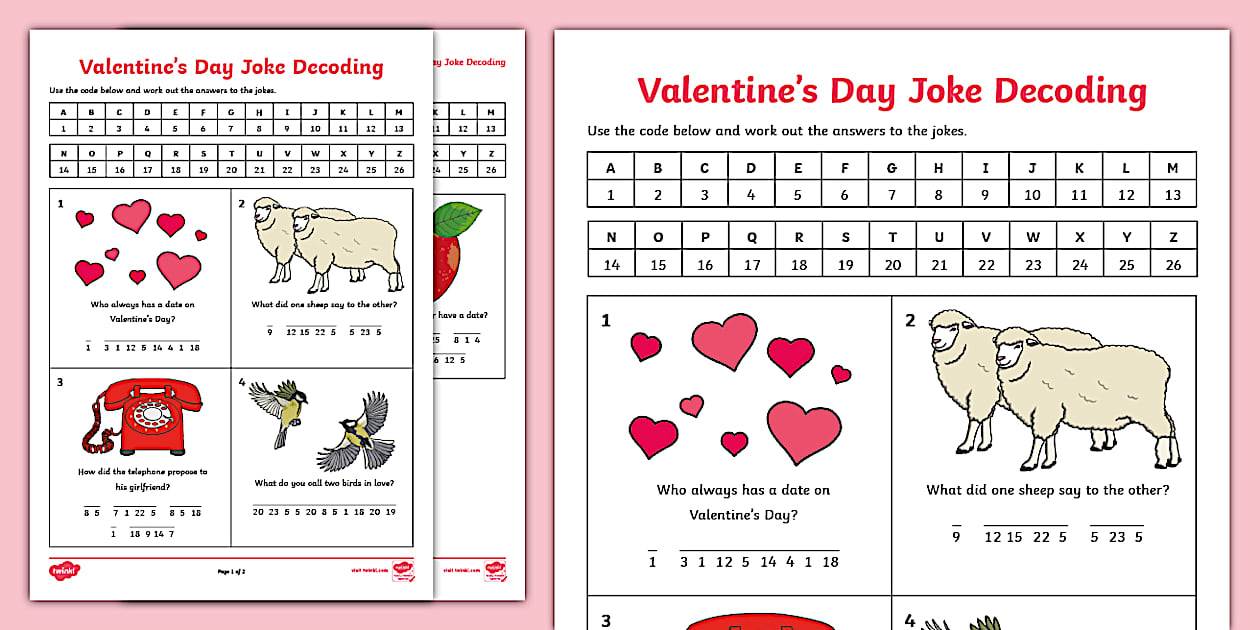 Valentine's Day Jokes KS2 (teacher made) - Twinkl
