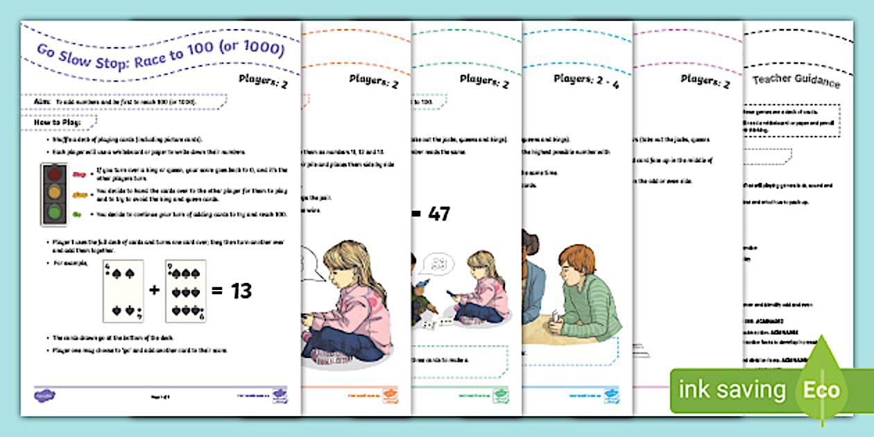 Numeracy and Place Value Maths Card Games | Primary - Twinkl