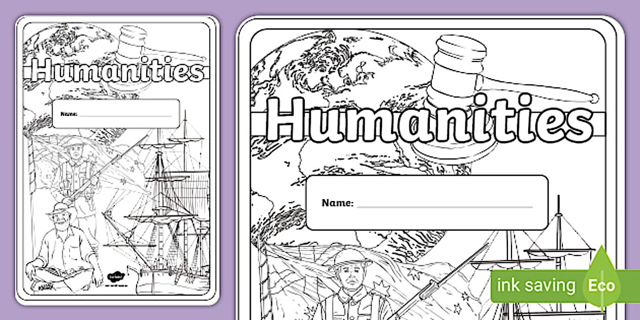 Editable Humanities and Social Sciences (HASS) Book Cover