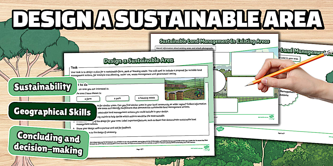 Design a Sustainable Area