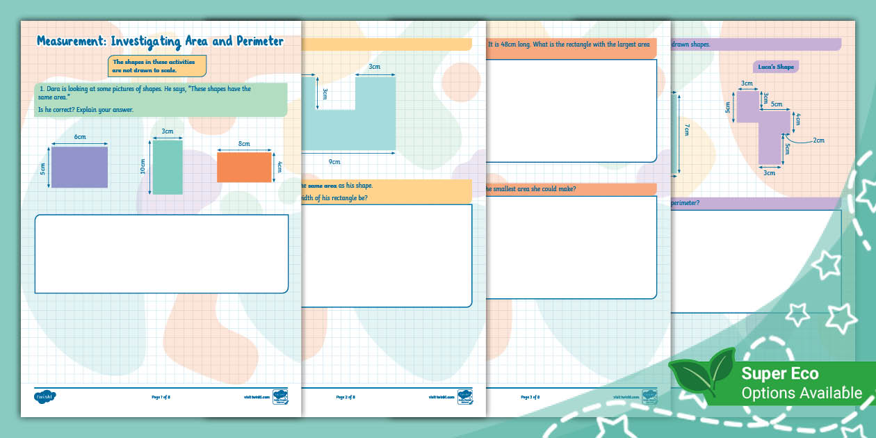 Measurement: Investigating Area and Perimeter (Ages 10 - 11)