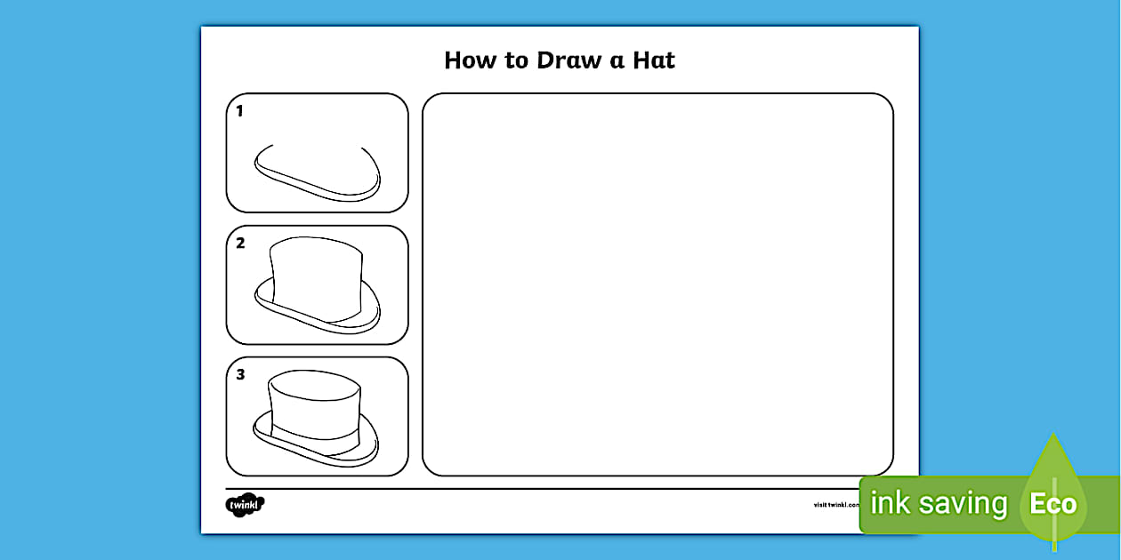 How to Draw a Hat Activity