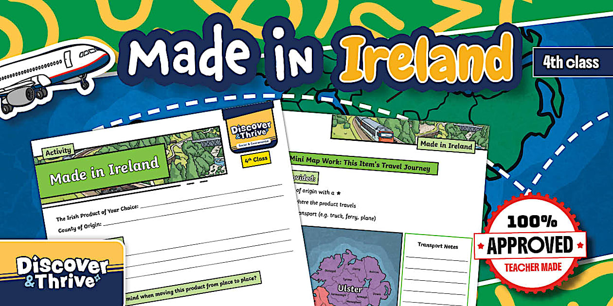 SEE (People, Place and Space) Made in Ireland (4th Class)