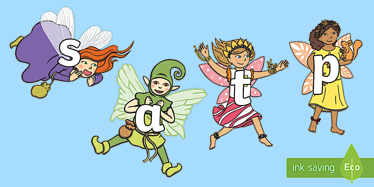 Phase 2 and 3 Sounds on Fairies (teacher made) - Twinkl