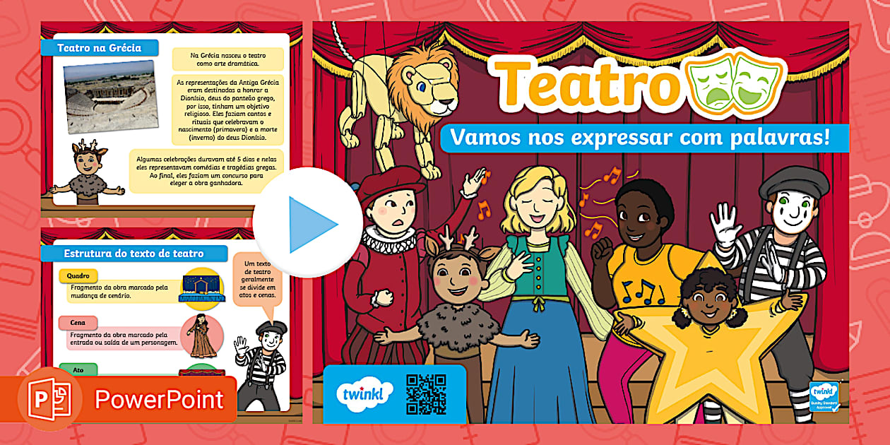 Teatro - PowerPoint (صُمم من قبل مُختصّين)