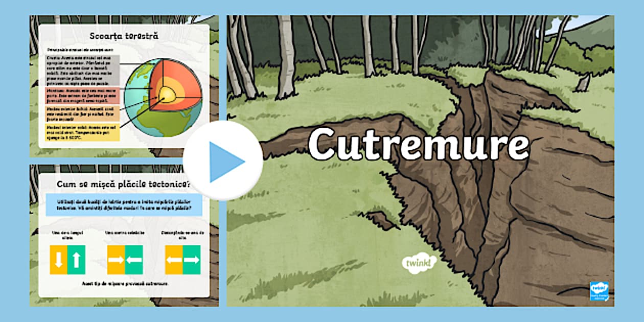 Cutremure – Prezentare PowerPoint (teacher made) - Twinkl