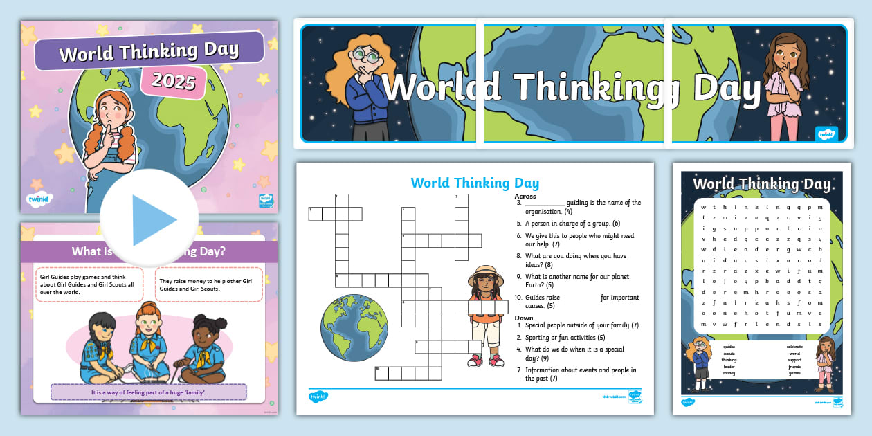 KS1 World Thinking Day Activity Pack (teacher made) - Twinkl