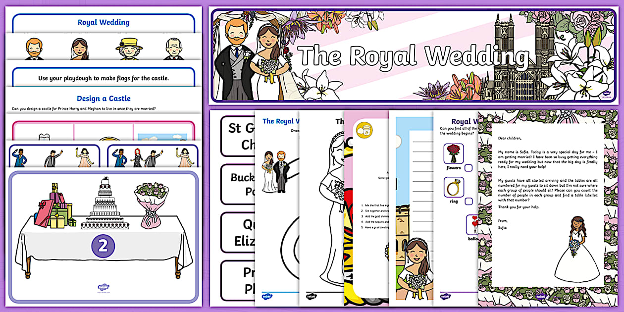 EYFS The Royal Wedding Resource Pack (teacher made) - Twinkl