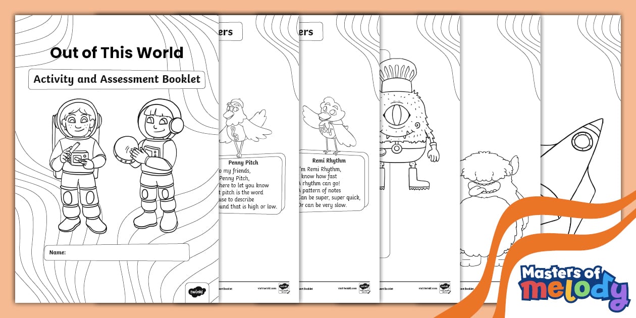 👉 Year 2 Out of This World Activity and Assessment Booklet