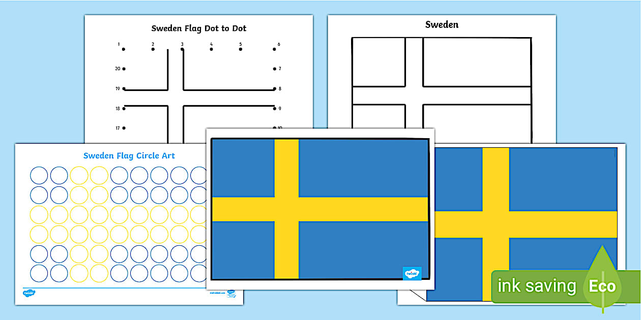 Sweden National Day Display Pack (teacher made) - Twinkl