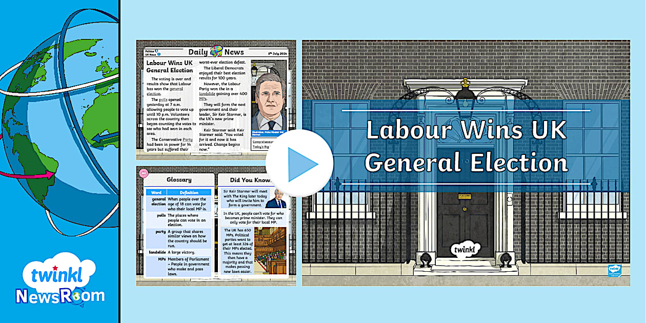 Labour Wins General Election | Twinkl Resources - Twinkl