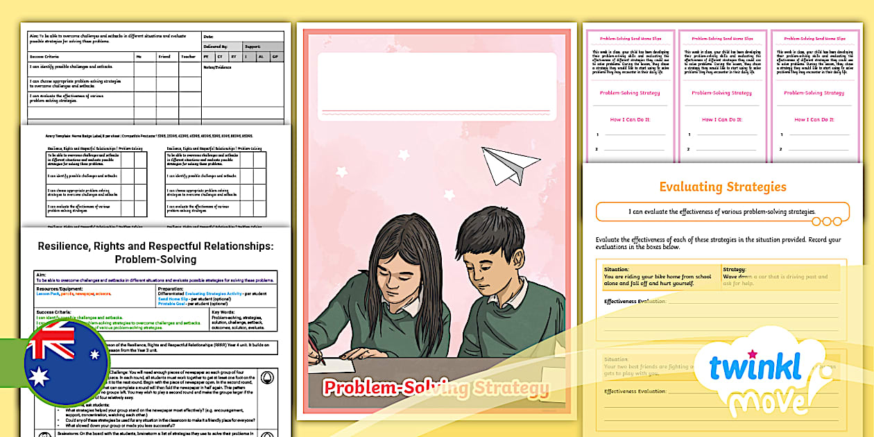 Year 4 RRRR Problem-Solving Lesson Pack (Teacher-Made)