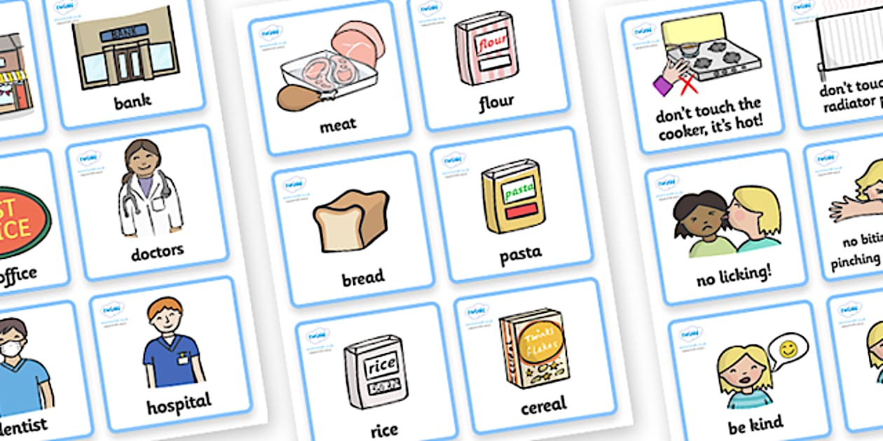 SEN Communication Cards Pack (Girl) (teacher made) - Twinkl