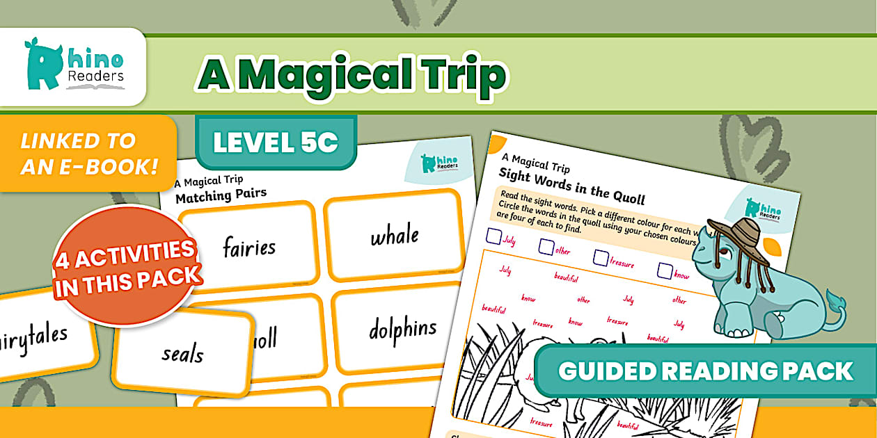 Level 5c A Magical Trip Guided Reading Pack