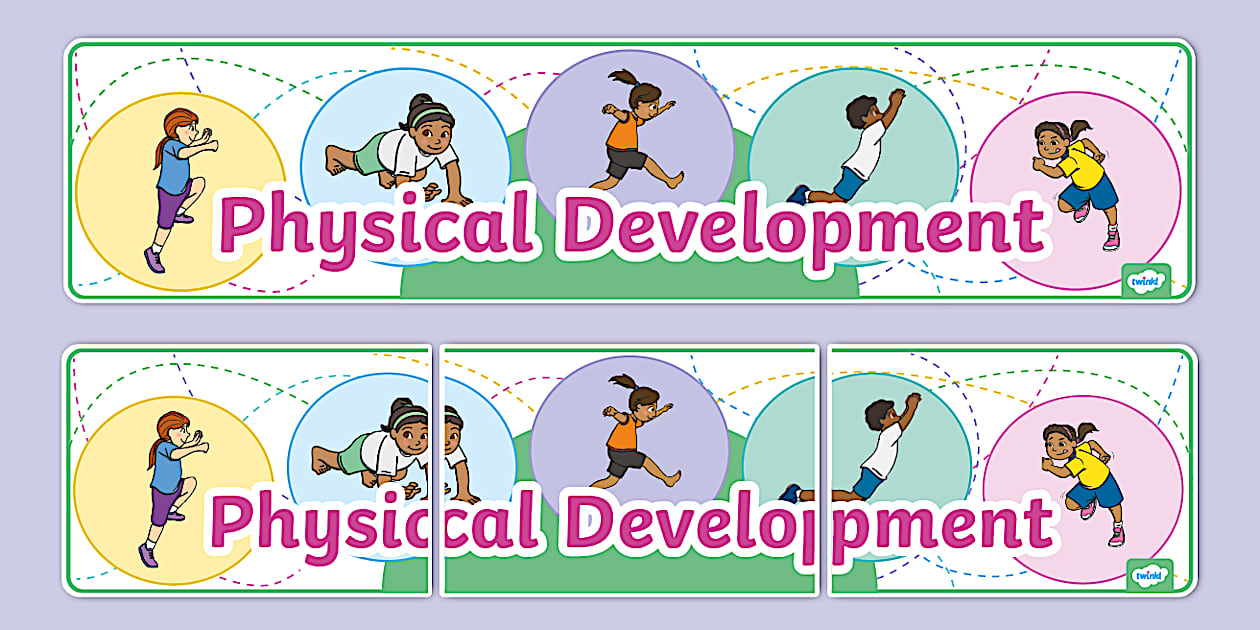 Physical Development Display Banner (Teacher-Made) - Twinkl