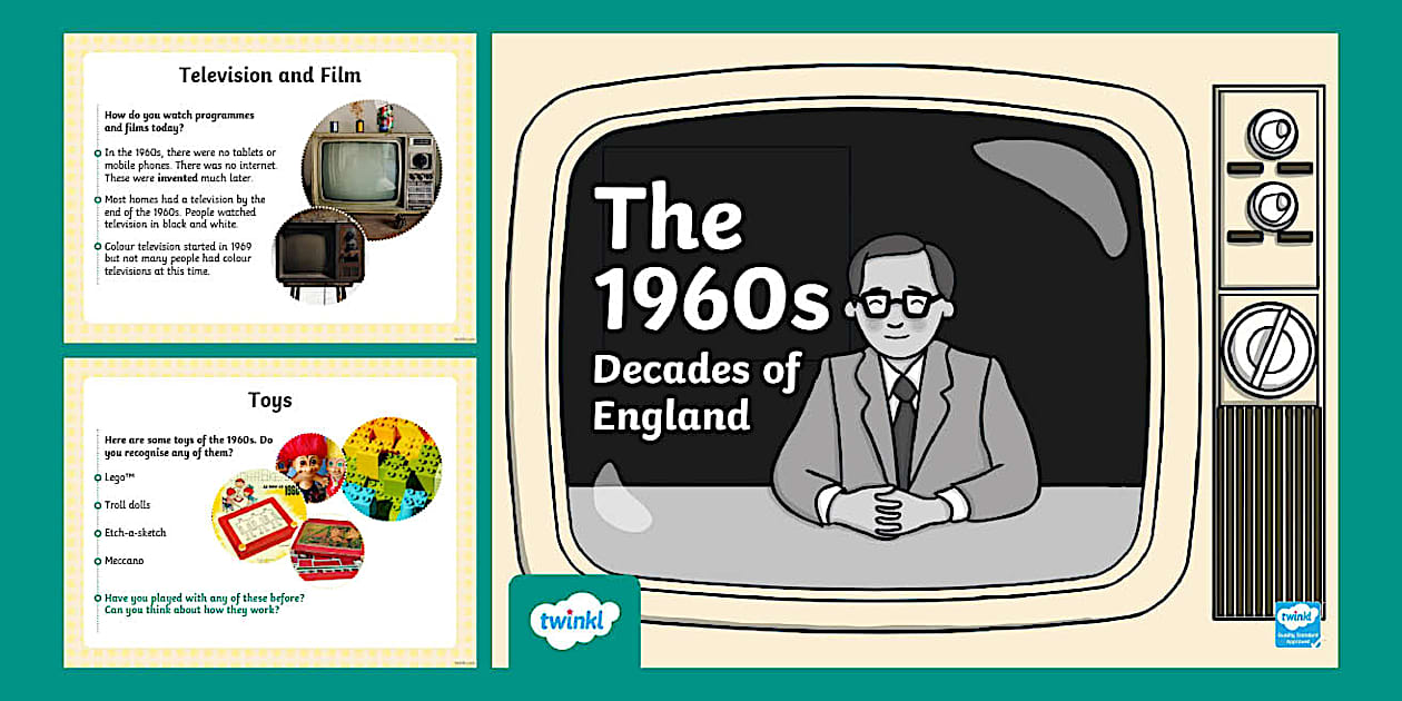 KS1 Decades of England The 1960s PowerPoint (Teacher-Made)