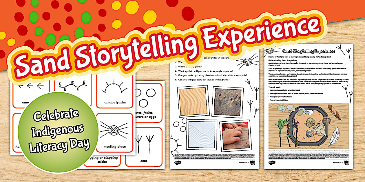 Sand Storytelling Experience Activity Pack | Twinkl