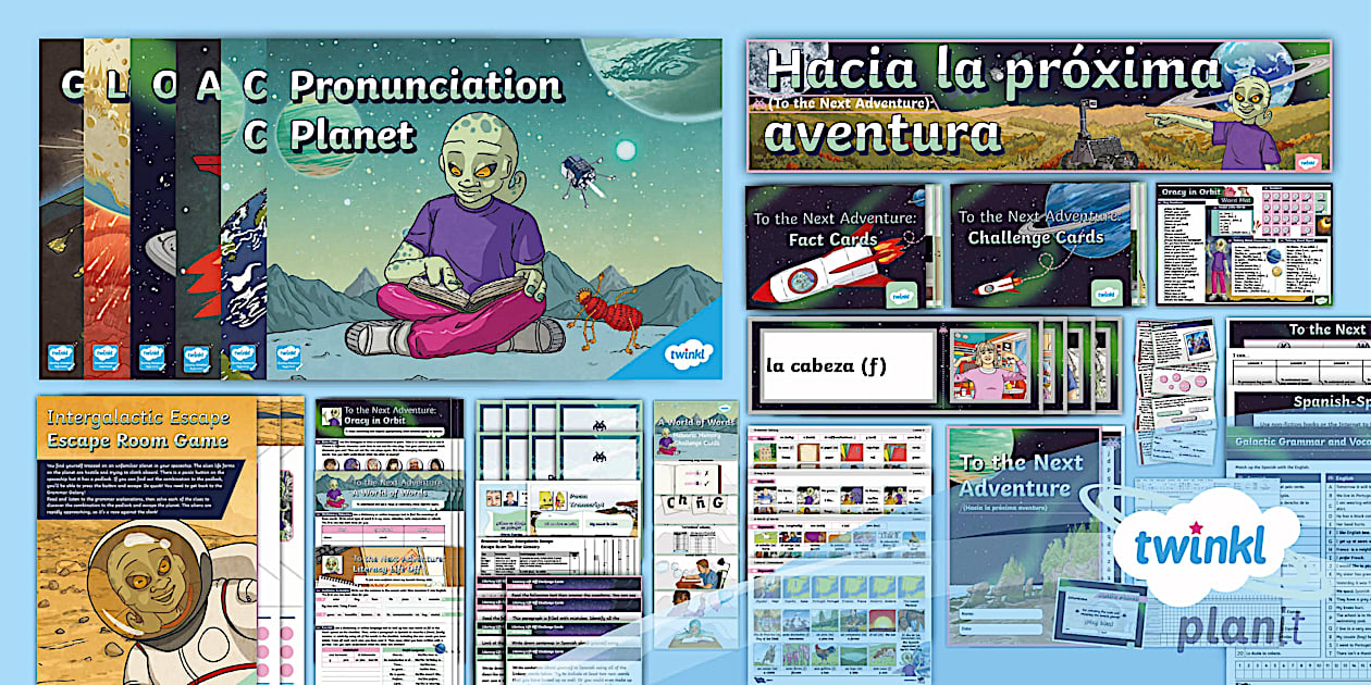 👉 PlanIt Year 6 Spanish Lesson Plans Pack: To the Next Adventure