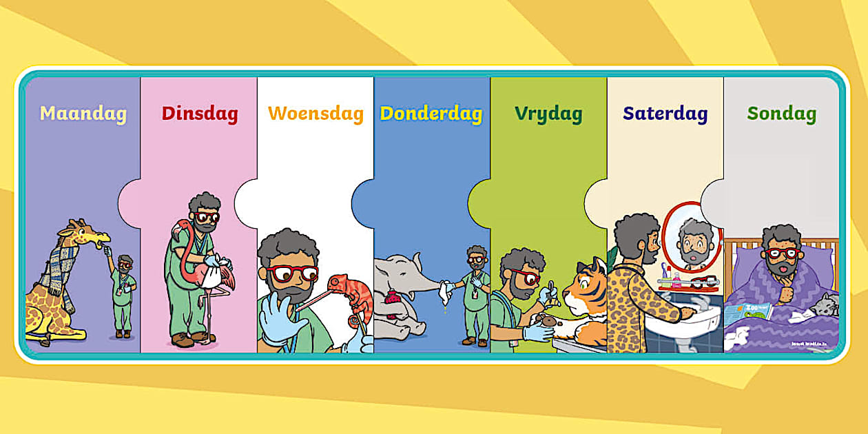 Die Dieretuin Veearts: Legkaart (teacher made) - Twinkl