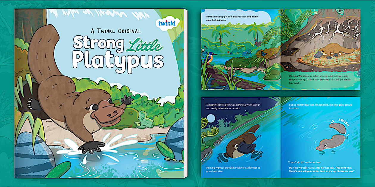 Strong Little Platypus eBook - Twinkl Originals - Twinkl