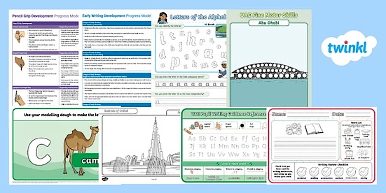 Early Writing Resource Pack - Webinar (teacher made)