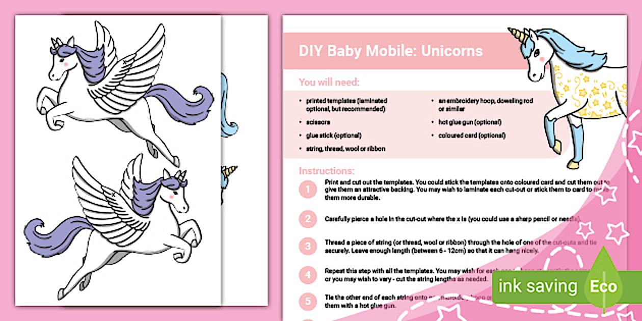 Make Your Own Mobile Pack (teacher made) - Twinkl