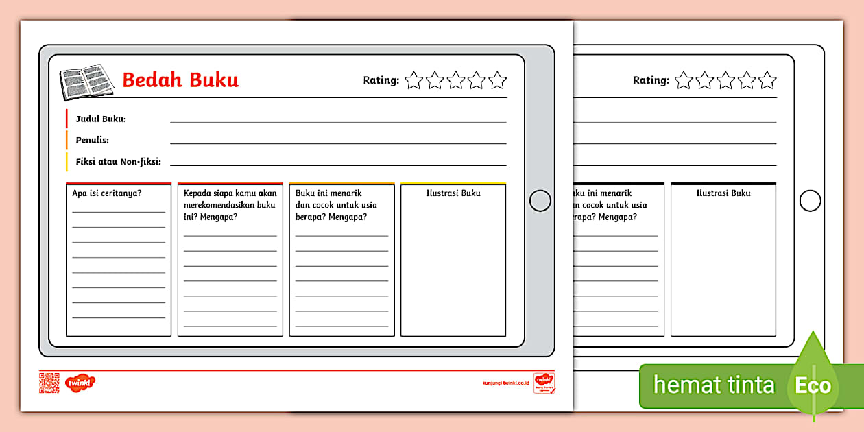 Bedah Buku - Book Review Template