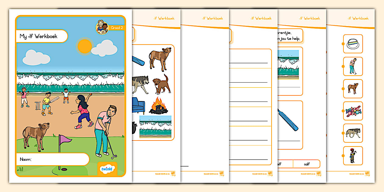 FREE! - Graad 2 Klanke Werkboek -lf (teacher made) - Twinkl