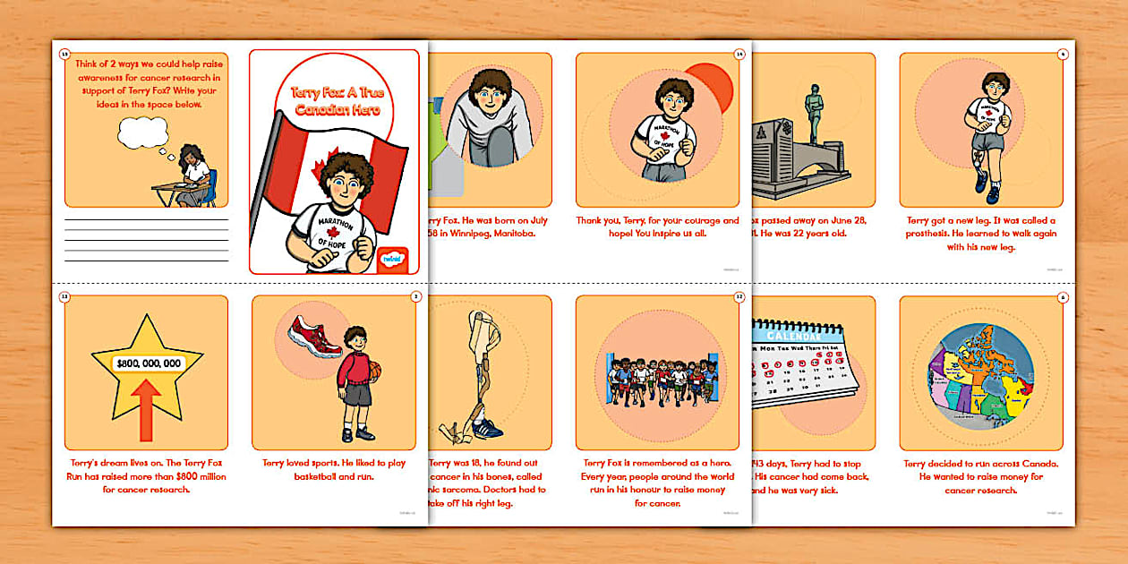 Terry Fox Easy Readers Booklet