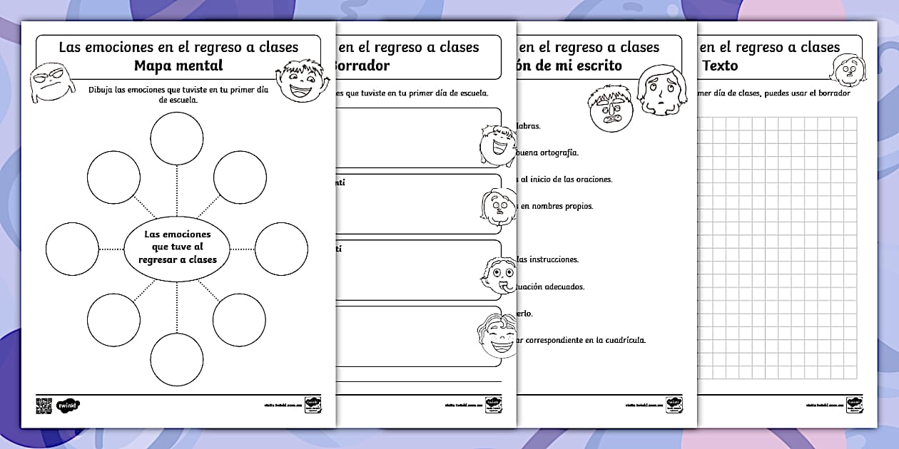 Regreso a clases - hoja de actividad (Hecho por educadores)