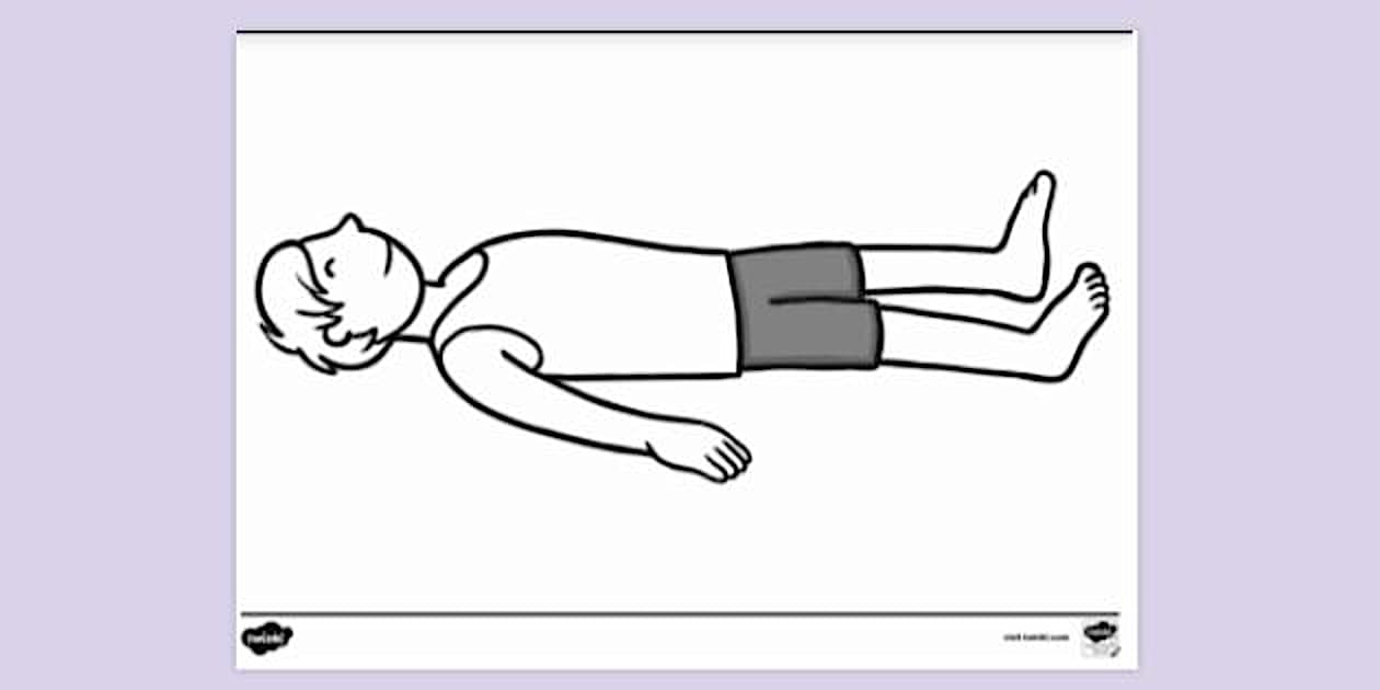 Relaxation Under The Tree Colouring Sheet | Colouring Sheets
