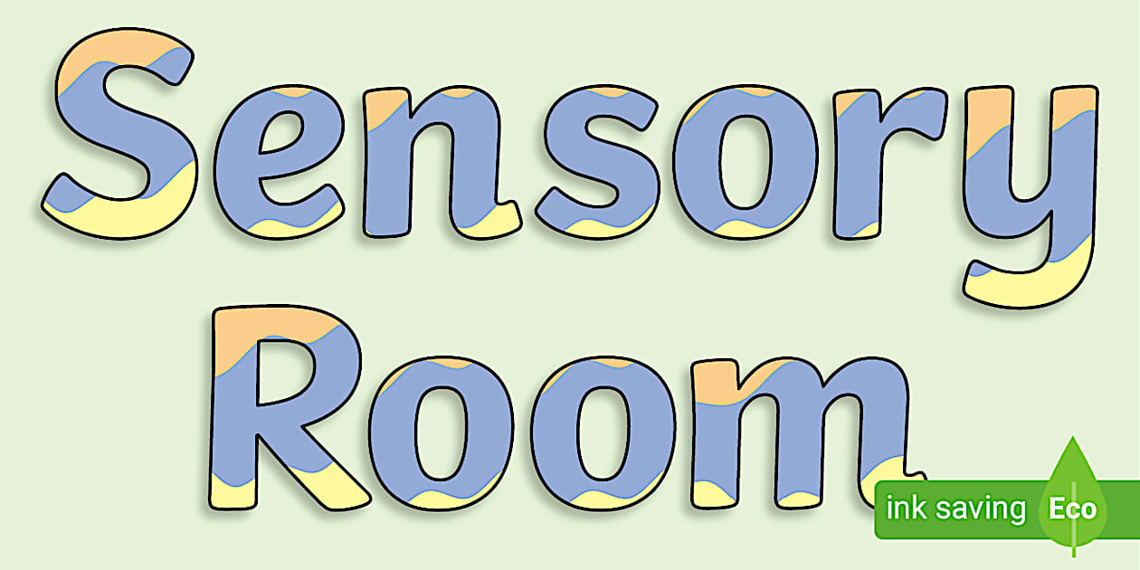 Sensory Room Display Lettering, Sensory Room (teacher made)