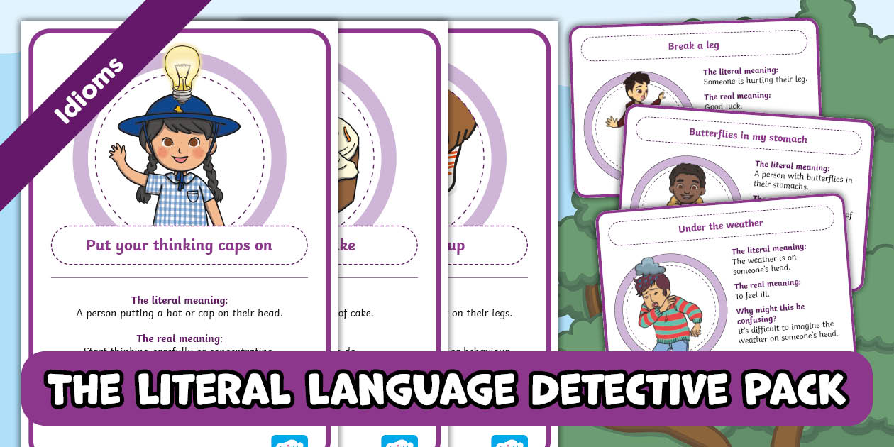 The Literal Language Detective Pack