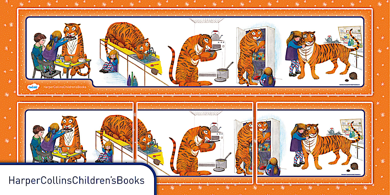 FREE! - The Tiger Who Came To Tea Small World Background